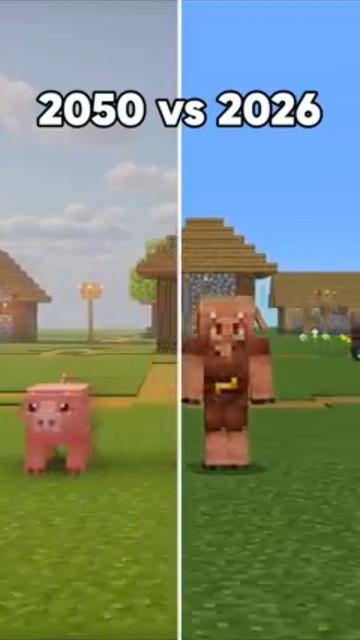 Minecraft 2050 Vs 2026