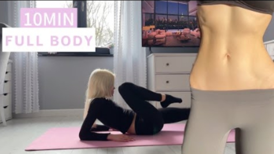 10‑минутная тренировка на всё тело // Фигура песочные часы || nikola’s pilates