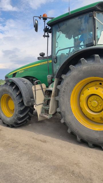 John Deere 8430 на заготовке кормов "ЗАО Предпортовый"