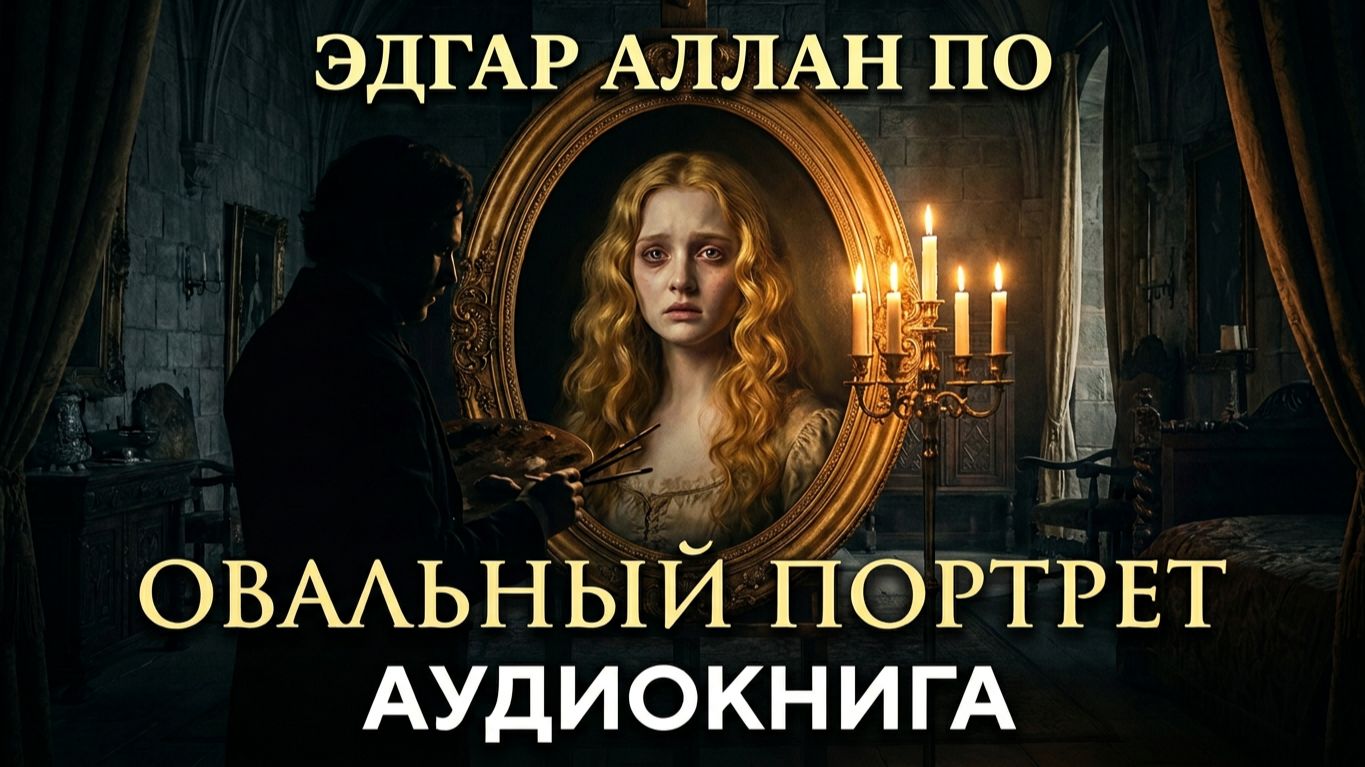 Овальный портрет.  Эдгар Аллан По. Аудиокнига.