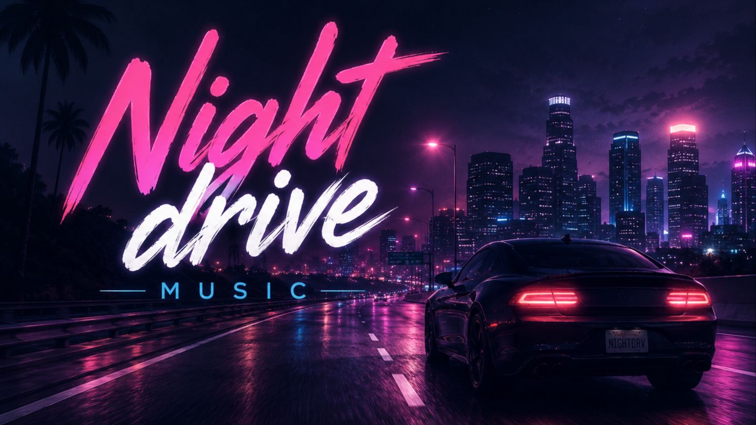 Крутая музыка в машину. Night drive music. Песни. Ночная музыка. Car music. Музыка онлайн. Слушать.