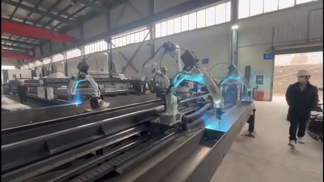 MOKA robot I MIG MAG сварка балочных конструкций