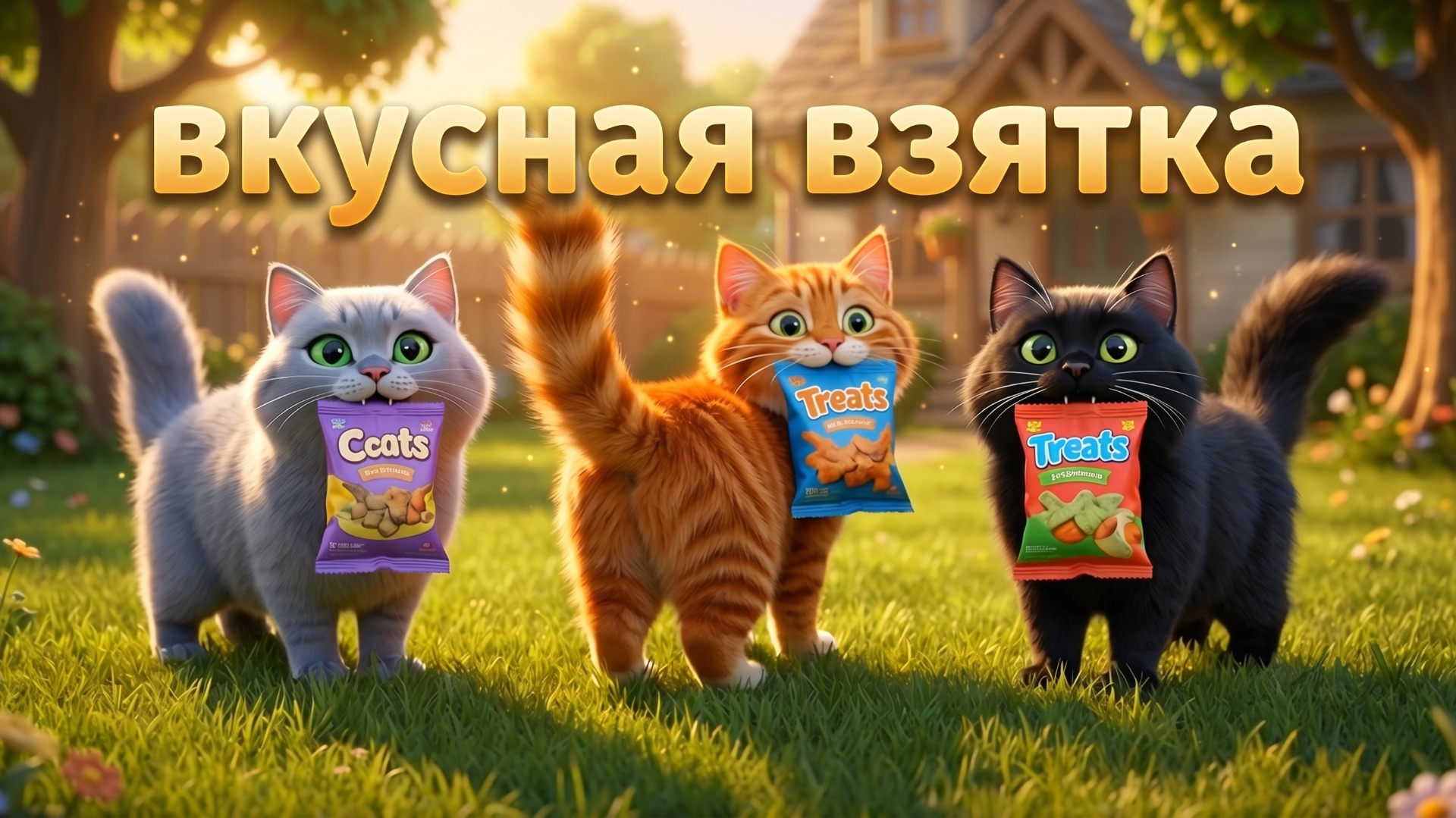 Сериал про кошечку Бусю: 31 серия. Вкусная взятка