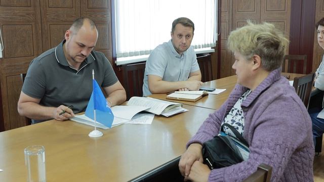 Прием граждан главой округа