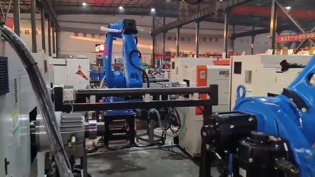 Роботы манипуляторы для обслуживания ЧПУ токарных и фрезерных станков