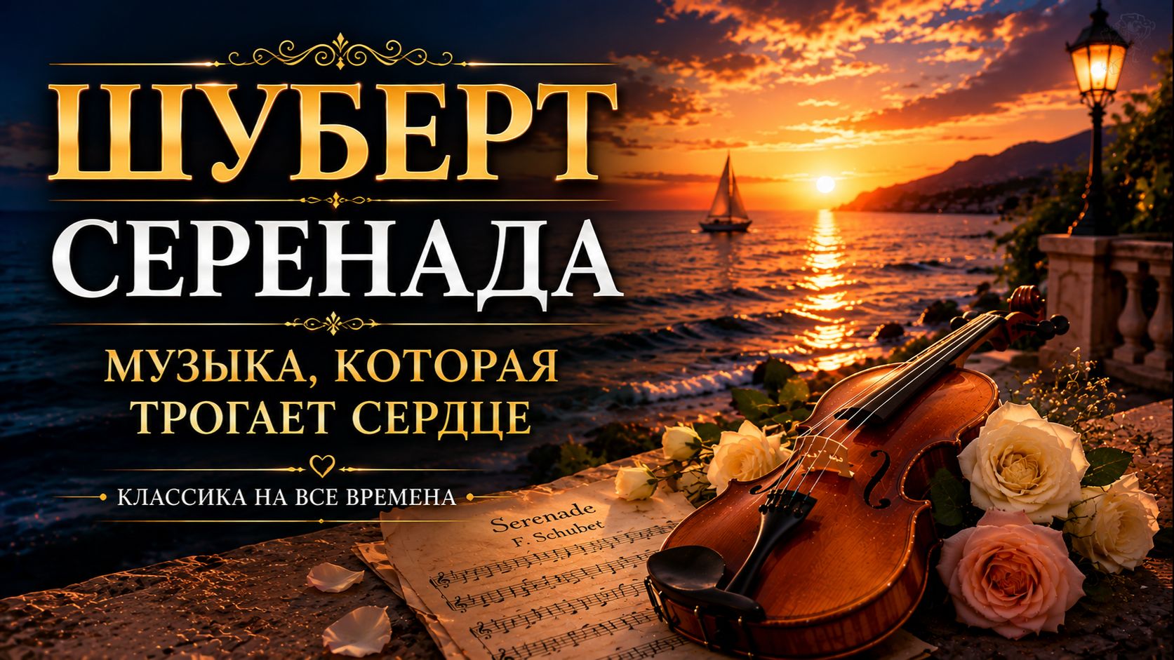 🌙 Шуберт — Серенада | Музыка, которая звучит как признание