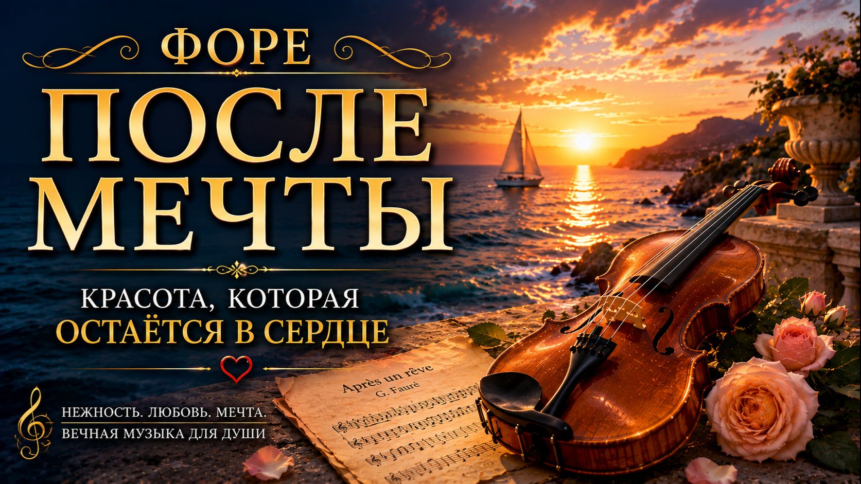 🌅 Форе — После мечты | Красота, которая остаётся в сердце