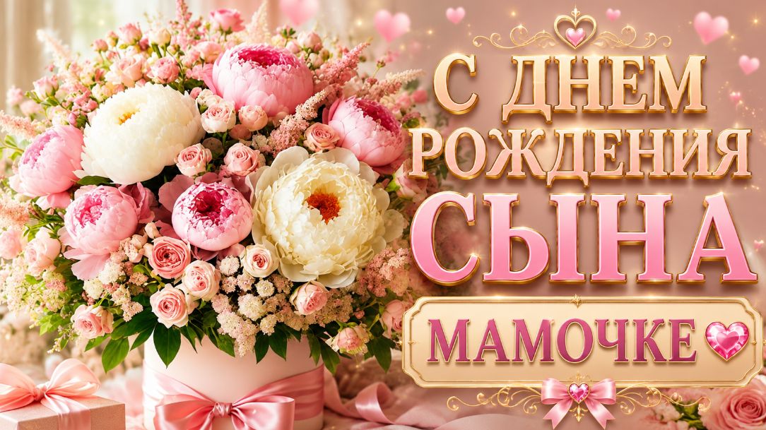 Поздравить Маму С Днем Рождения Сына 💖 Красивые Слова Для Мамы
