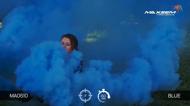 MA0510 Blue Дым синий 3" в банке