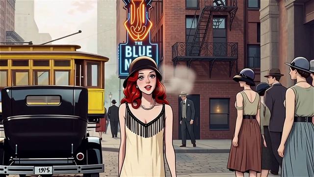 🗽✨ ДИНА В НЬЮ-ЙОРКЕ 1923: Эпоха джаза, ар-деко и великих мечтаний!