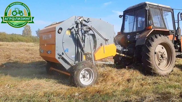 Пресс-подборщик "B12" - идеальное решение для небольших хозяйств!