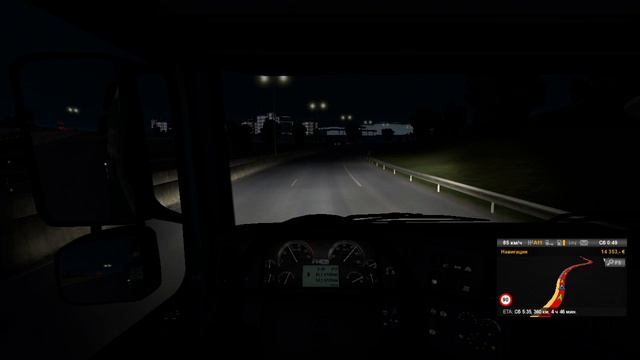 51) Euro Truck Simulator 2 Резервуары (12 т) (565 км) 514 км - 150 км Rotterdam (NL) - London (GB)