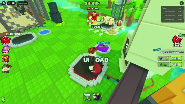Roblox но я снимаю видосы в игре Be a Youtuber