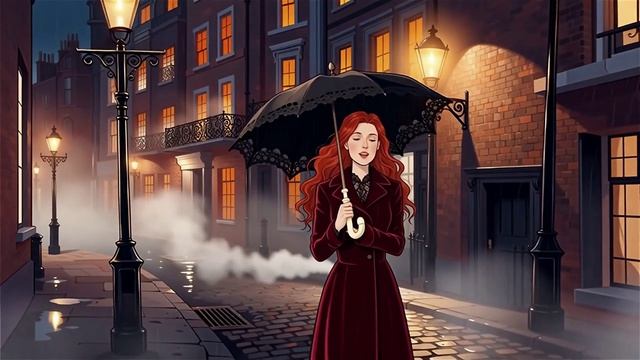 🎩️ ДИНА В ВИКТОРИАНСКОЙ АНГЛИИ: Туманный Лондон, газовые фонари и элегантность эпохи!