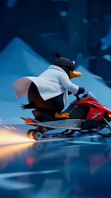 🐧🏎️ ПИНГВИНЬЕ РАЛЛИ: Снегоходы, лёд и бешеная скорость!