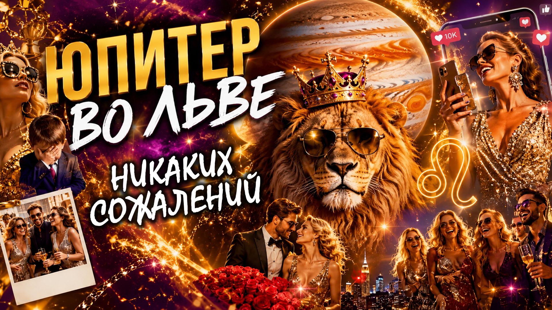 Юпитер во Льве - Никаких сожалений!