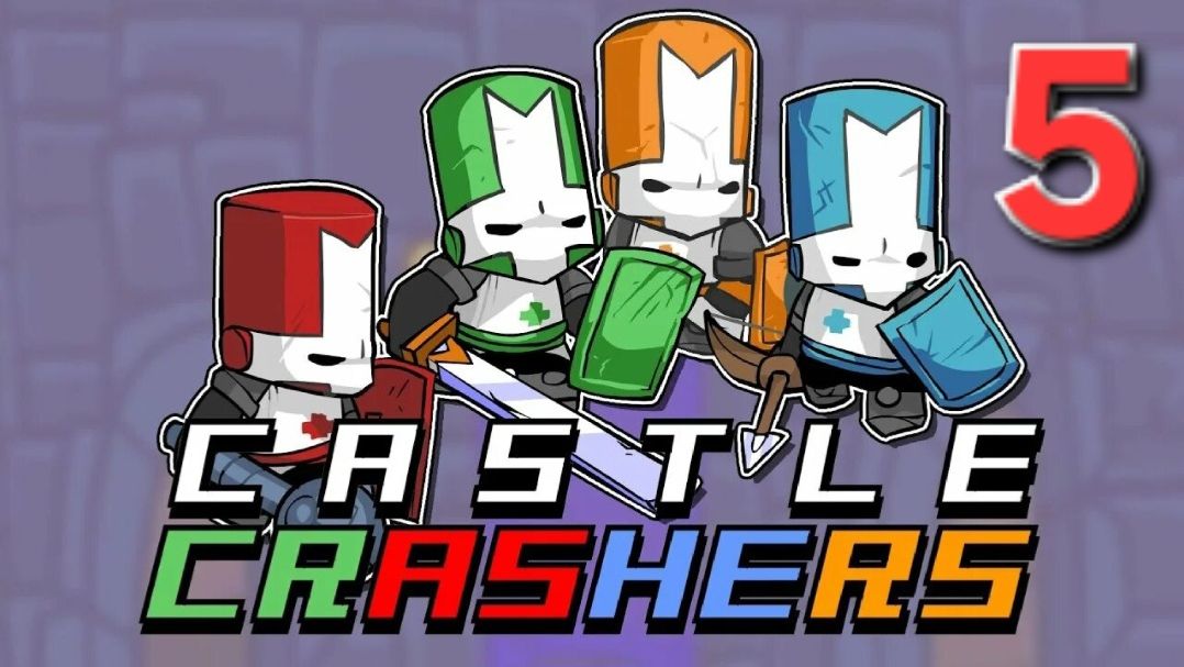 Castle Crashers (Co-op) - Часть 5: Медуза & Ледяной король