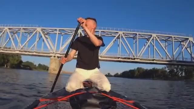 Отзыв на сапборд MyBoat. Проверка на воде
