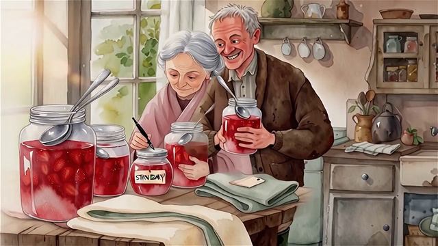🍓🔥 СЛАДКИЙ АРОМАТ: Дед и Бабуля варят 10 литров клубничного варенья!