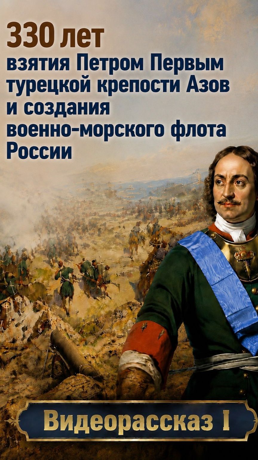 Азовский триумф Петра Первого (1 часть)
