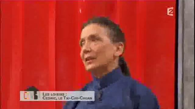 Anya Meot pendant l'émission de Stephane Bern (360p)