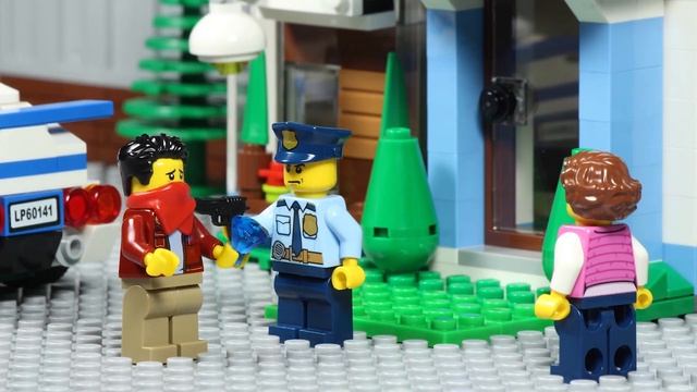 Фейл Года в ЛЕГО Сити! 💸 Воришки против Человека-Паука  LEGO Мультфильм