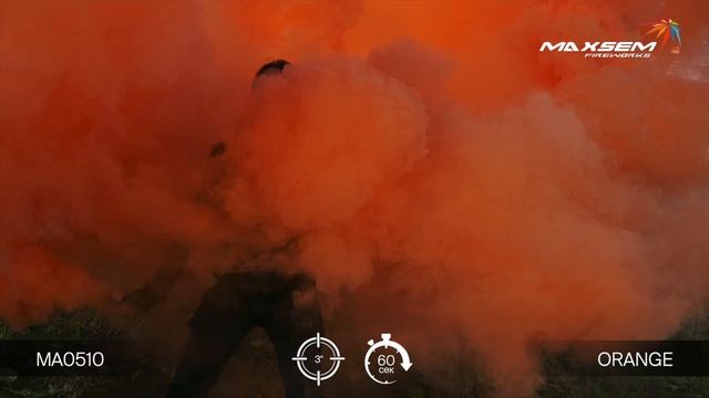 MA0510 Orange Дым оранжевый 3" в банке