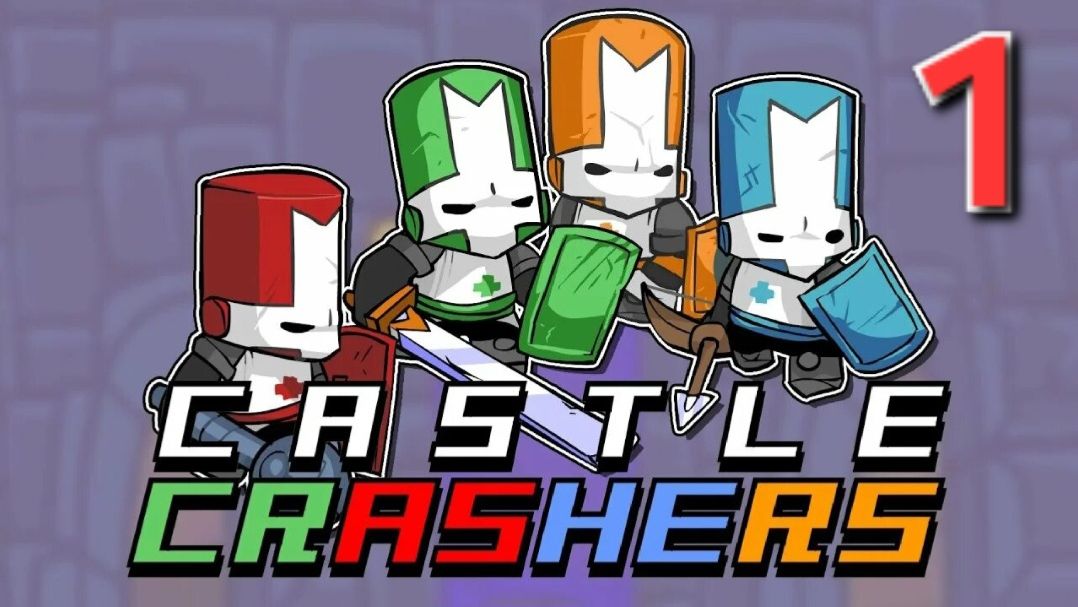 Castle Crashers (Co-op) - Часть 1: Викинги & Морской кот
