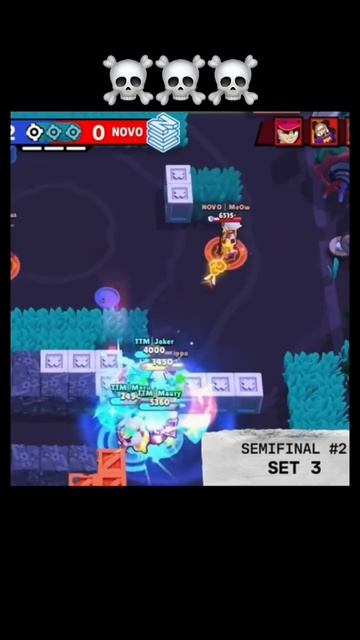 FILIPPO vs REPLY TOTEM ☠️ #brawlstars #shorts
