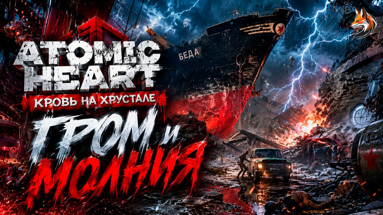 ГРОМ И МОЛНИЯ | Прохождение Atomic Heart DLC#4 «Кровь на Хрустале» #2