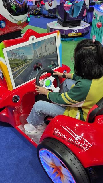 Детская качалка с видеоигрой Speed 1 racing
