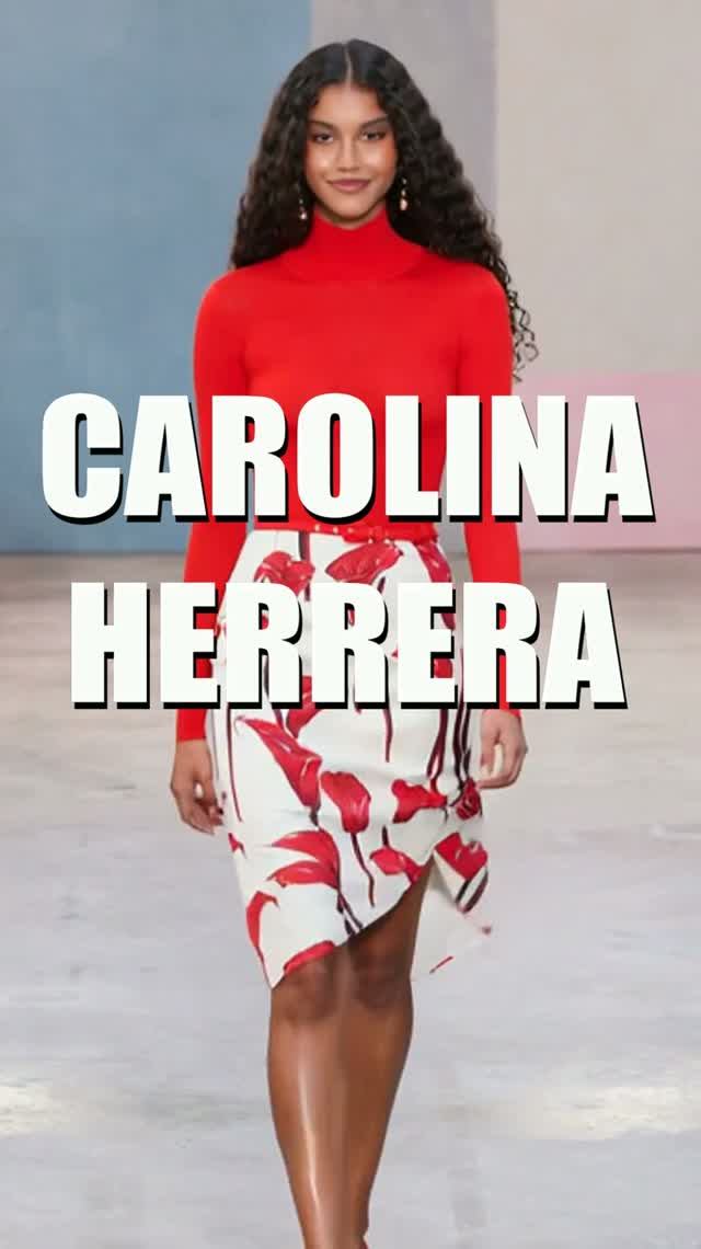 📍 CAROLINA HERRERA модный показ осень-зима 2026-2027 на Неделе моды:  секреты женственности