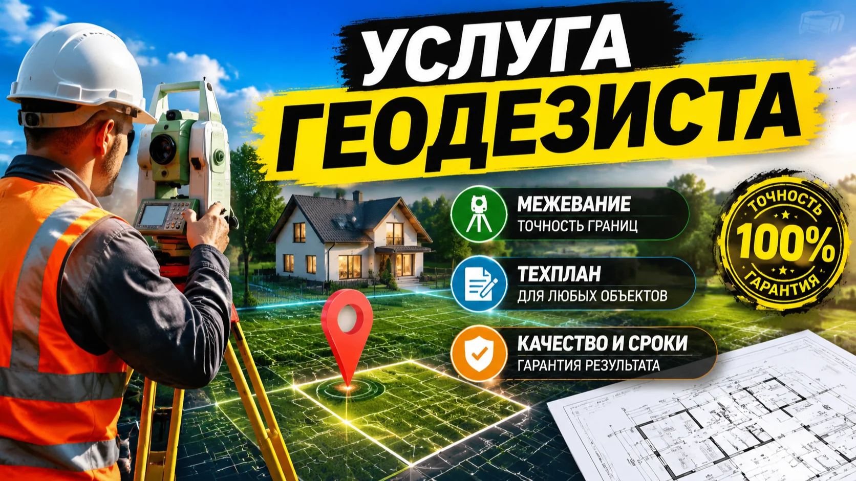 Услуги геодезиста