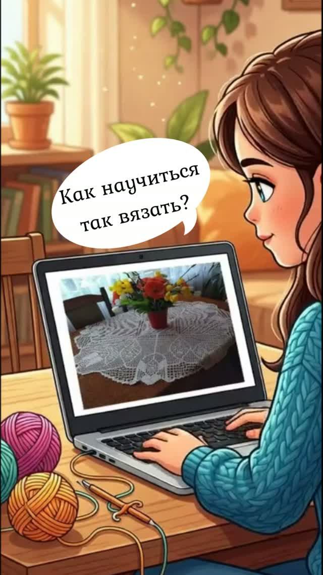 Алиса в волшебной стране вязания. 1 серия