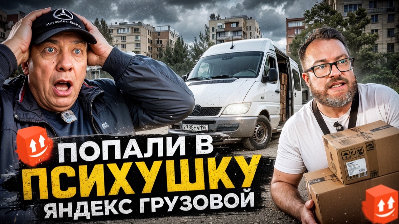 БЕЗУМНЫЙ ДЕНЬ В ЯНДЕКС ГРУЗОВОМ / РАБОТА НА СРЕДНЕМ КУЗОВЕ М / САНКТ-ПЕТЕРБУРГ