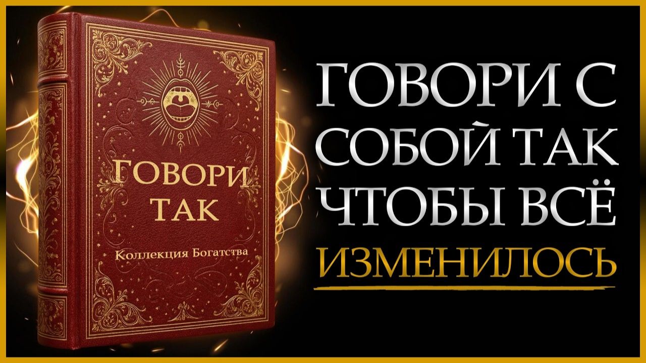 (Вселенская Настройка)Как Только Ты ЗАГОВОРИШЬ с Собой ПРАВИЛЬНО, Все Будет Твоим
