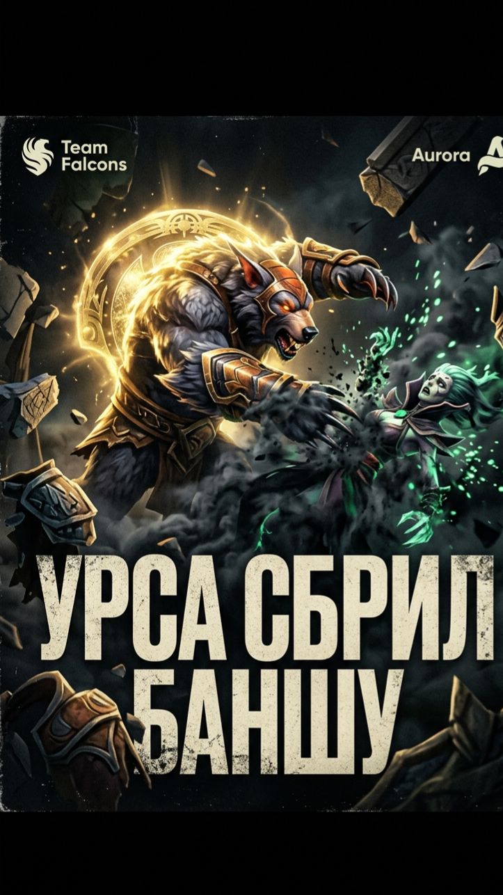 БАНША В ТАВЕРНЕ! Nightfall с Аегисом разваливает Team Falcons в Dota 2