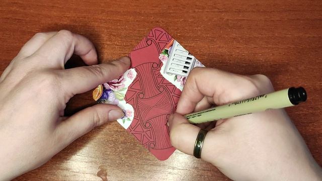 Зентангл Ноты парфюма