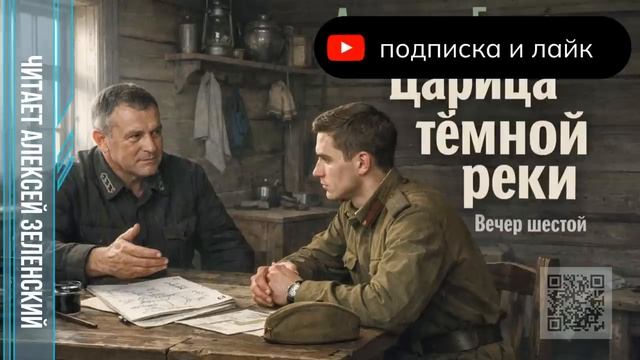 Александр Бушков  "Царица тёмной реки"  вечер шестой  читает Алексей Зеленский