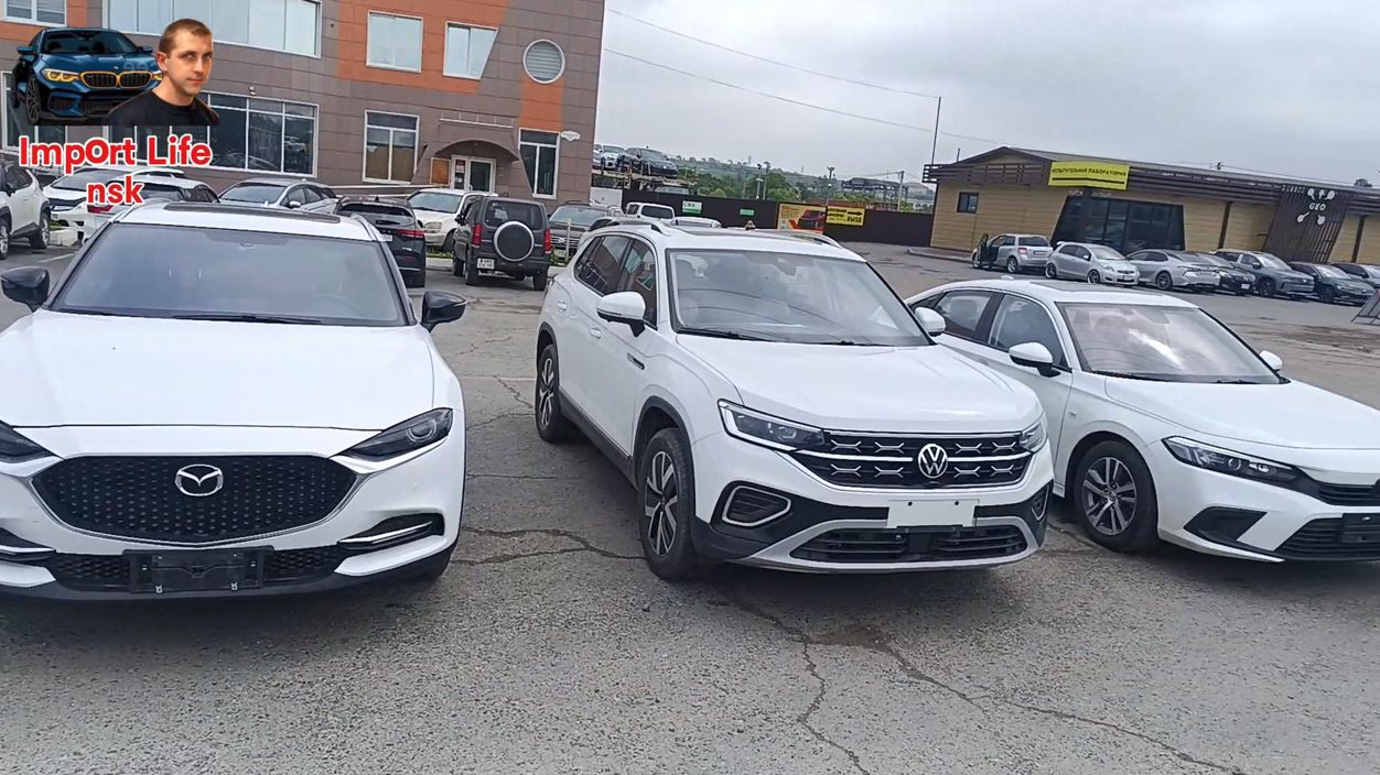Встретили еще 3 авто из Китая. Подписывайтесь, ссылки в описании