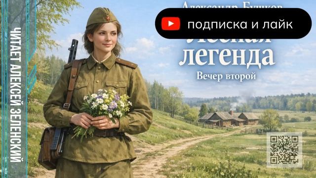 Александр Бушков  "Лесная легенда"  вечер второй  читает Алексей Зеленский