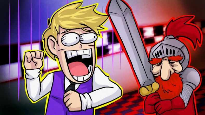 Knighty Knight Attacks! (Willy's Wonderland) Minecraft FNAF Roleplay