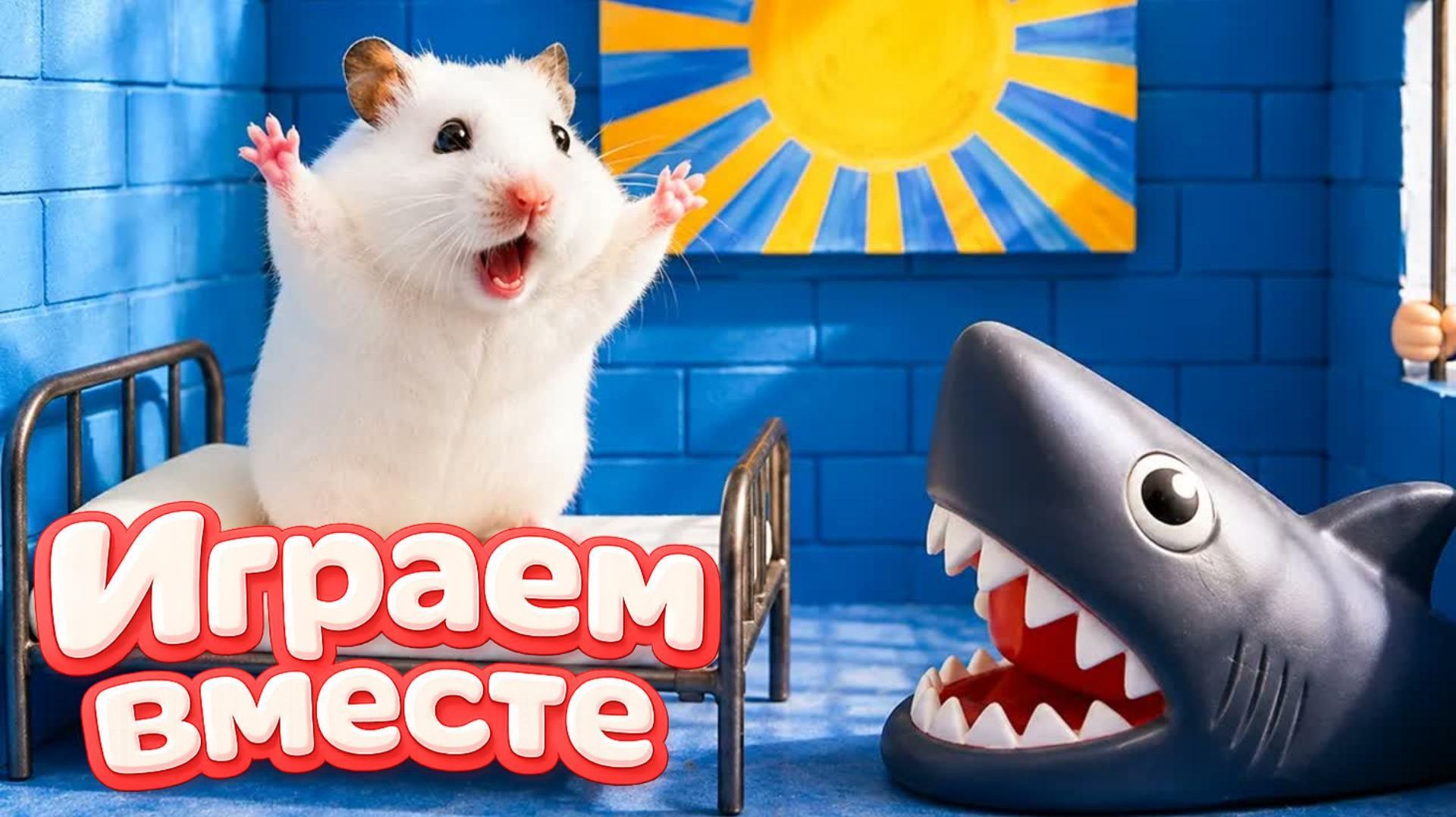 ХОМЯК ВЫБИРАЕТСЯ ИЗ СЕКРЕТНОЙ ХОМЯЧЕЙ ТЮРЬМЫ ! Забавные животные ! Супер лабиринт для хомяка №26