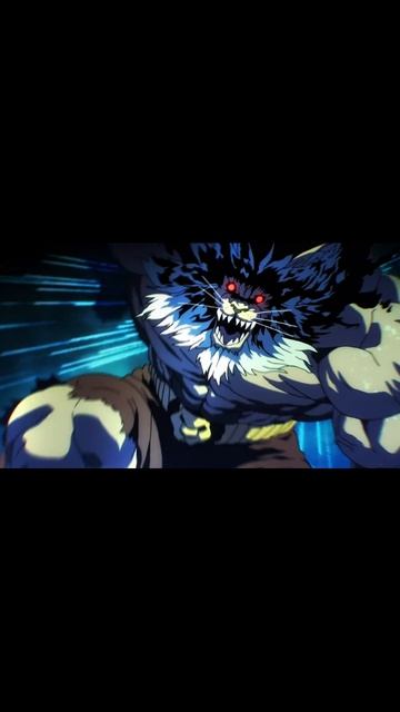 Сайтама против Царя зверей из храма эволюции ►аниме Ванпанчмен / One Punch Man