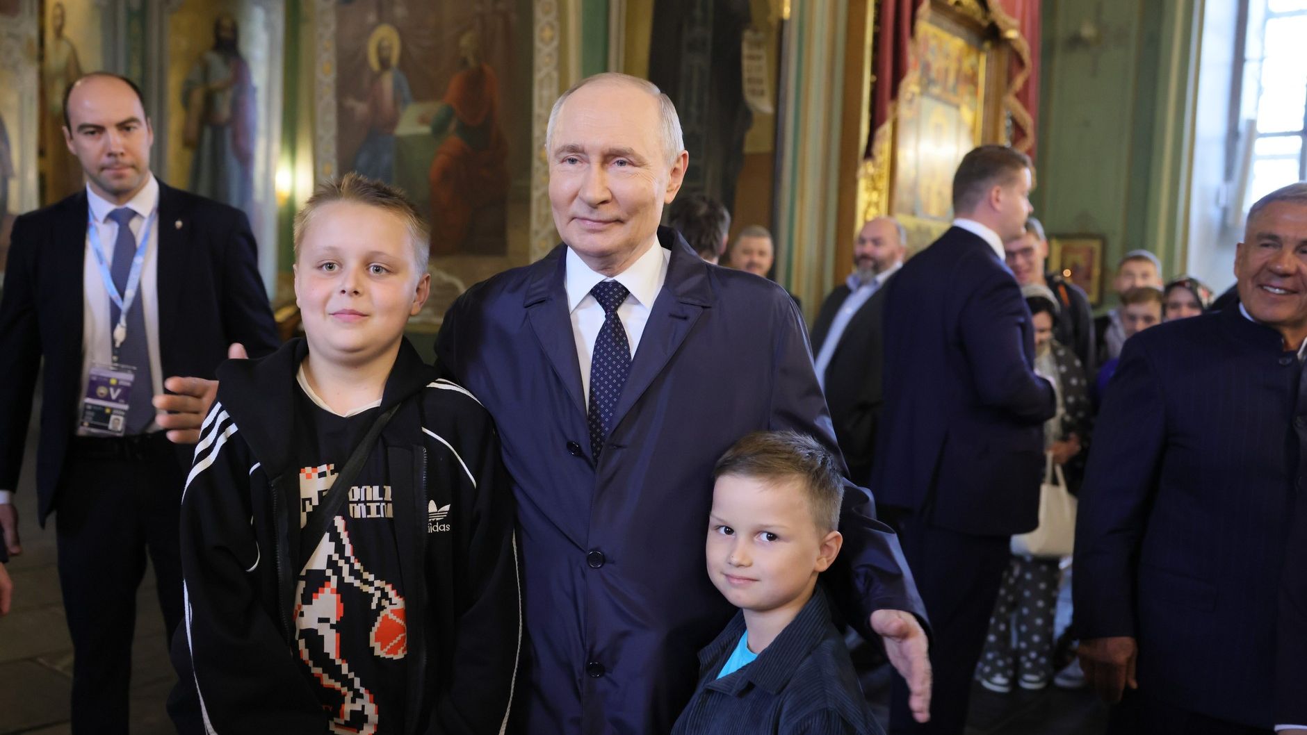 Перед началом саммита Россия – АСЕАН Владимир Путин посещение Казанского кремля, 17 июня 2026 года
