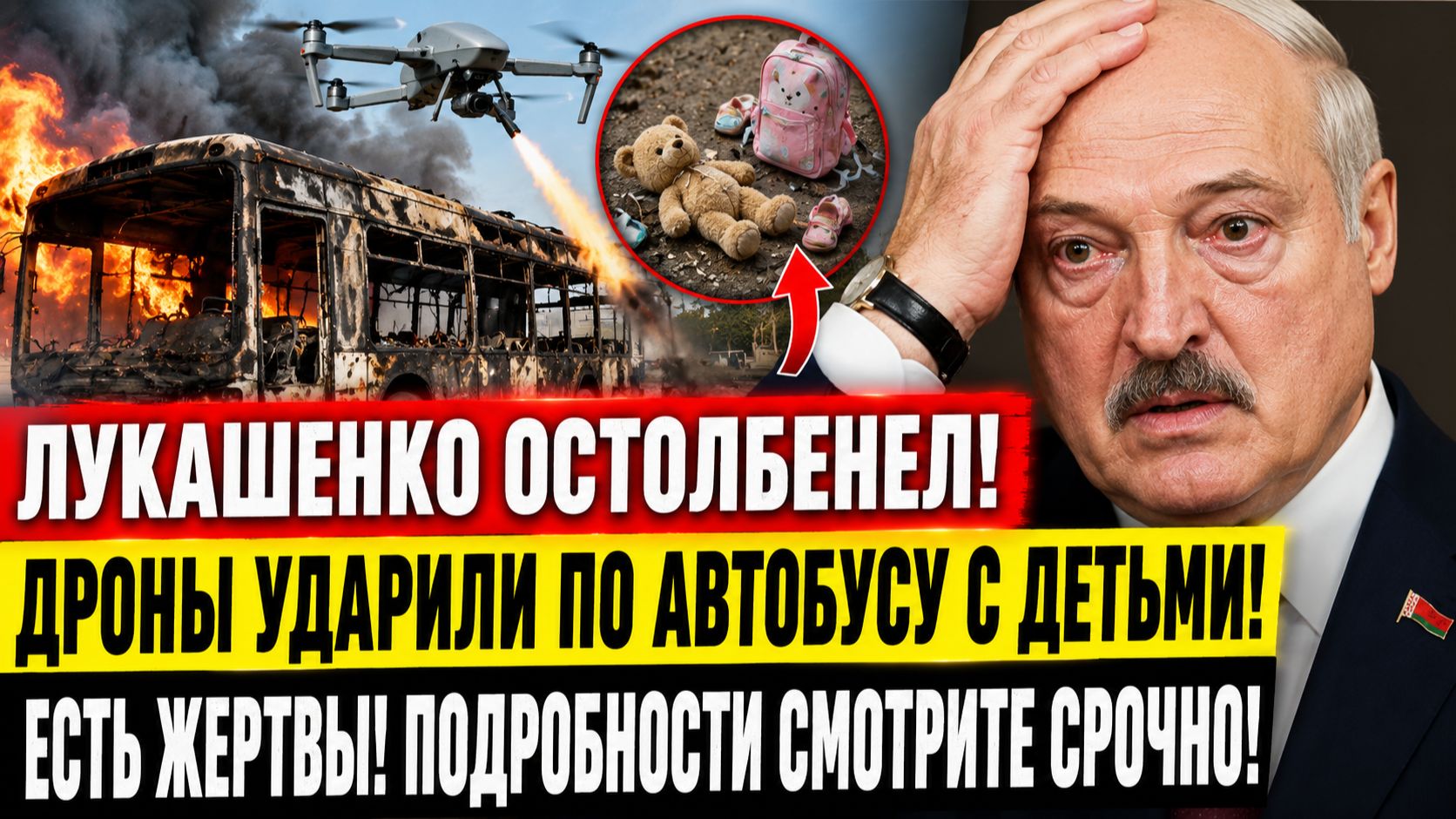 💥ЛУКАШЕНКО ОСТОЛБЕНЕЛ! Минск Готовит ВОЗМЕЗДИЕ по Украине СТОНЫ И СЛЕЗЫ Подробности Смотрите СРОЧНО