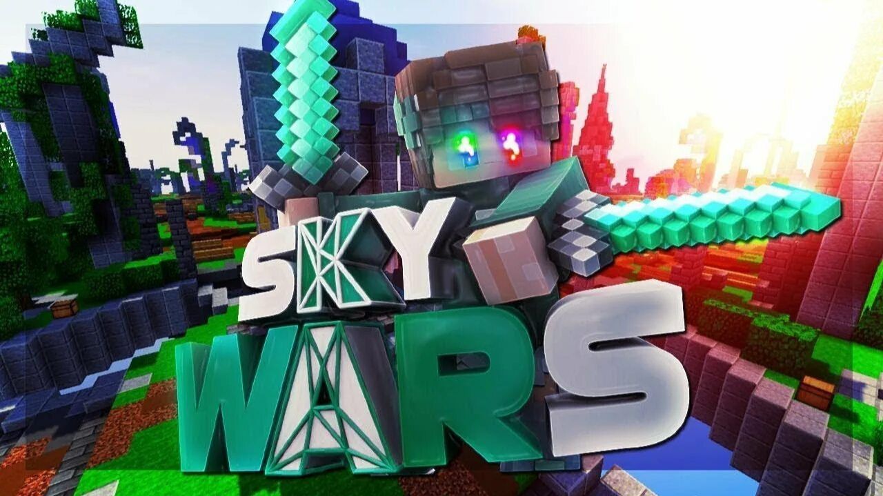 Minecraft скайварс в конце победил досмотри пжжж