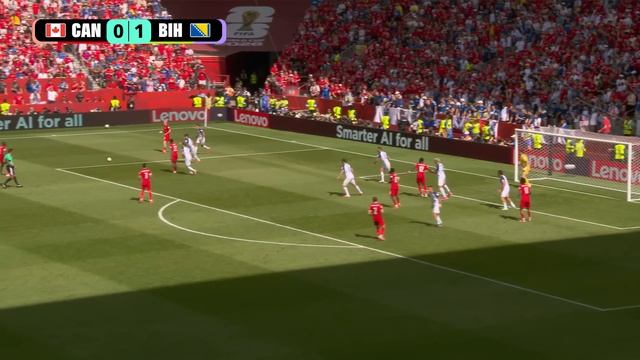 03 Canada 1-1 Bosnia and Herzegovina   FIFA World Cup 2026