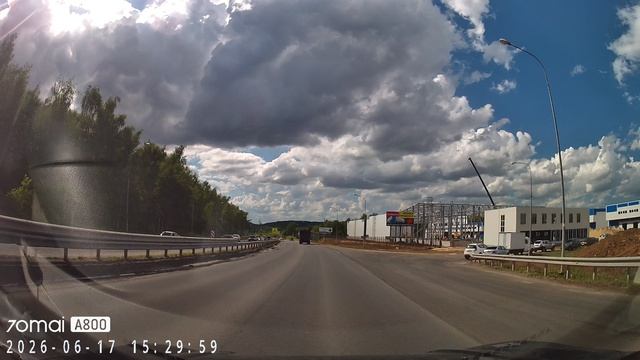 Строительство у "Меги", 17.06.2026