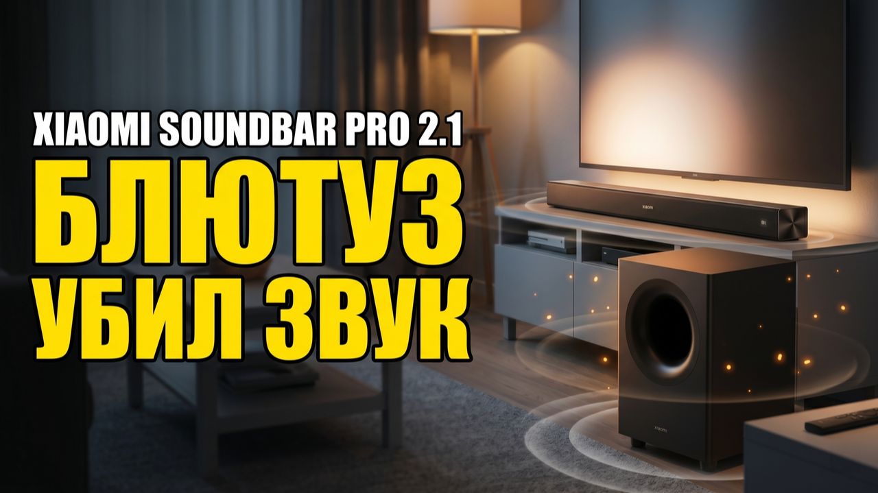 Xiaomi Soundbar Pro 2.1: Подключил Через Блютуз И Потерял Звук